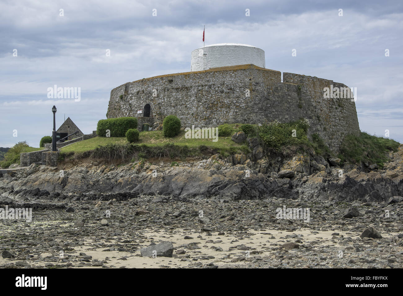 Fort Grey, side view Stock Photo - Alamy