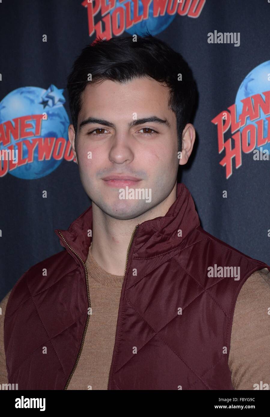 New York, NY, USA. 19th Jan, 2016. David Castro at a public appearance ...