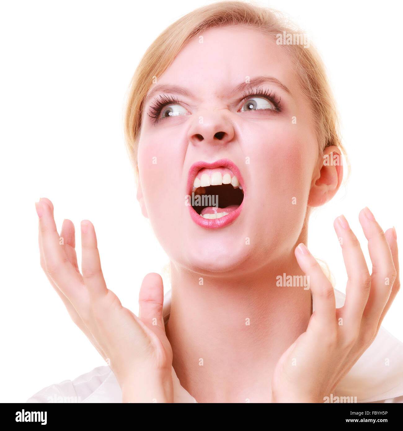 Furious woman hi-res stock photography and images - Alamy
