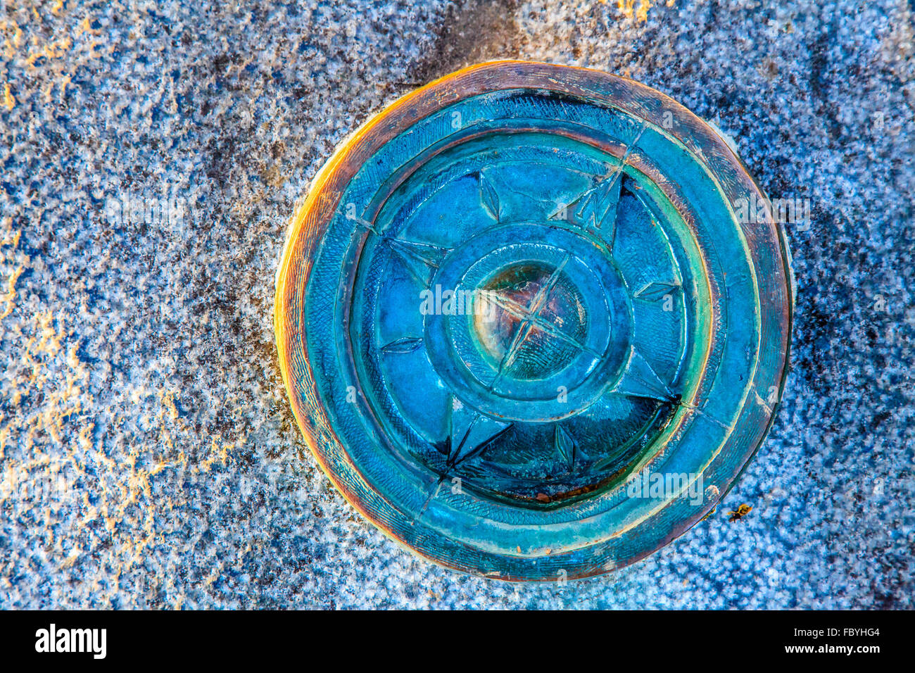 Stone compass hi-res stock photography and images - Alamy