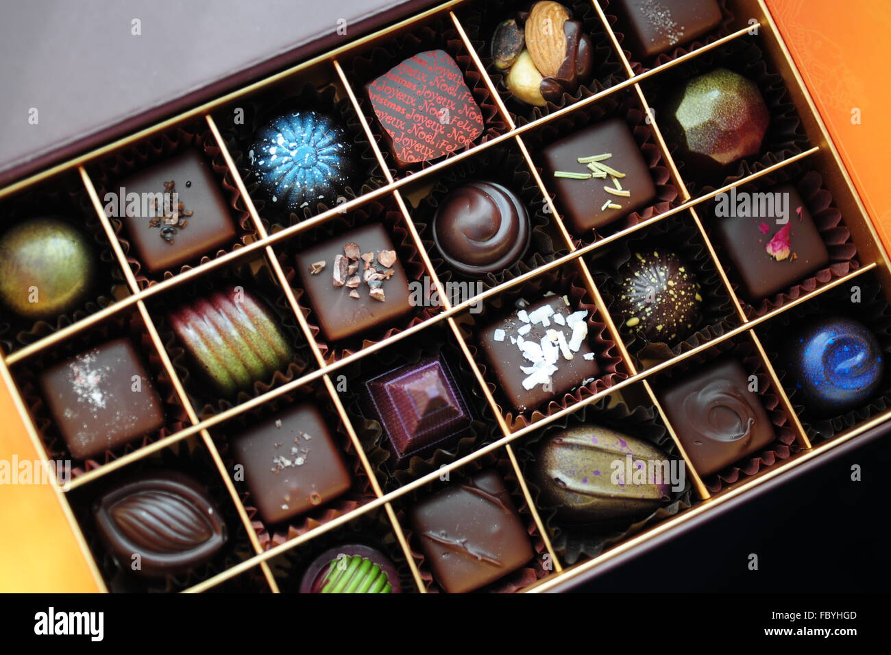Food Sweets sweet chocolate candies assorted in a box high quality ...