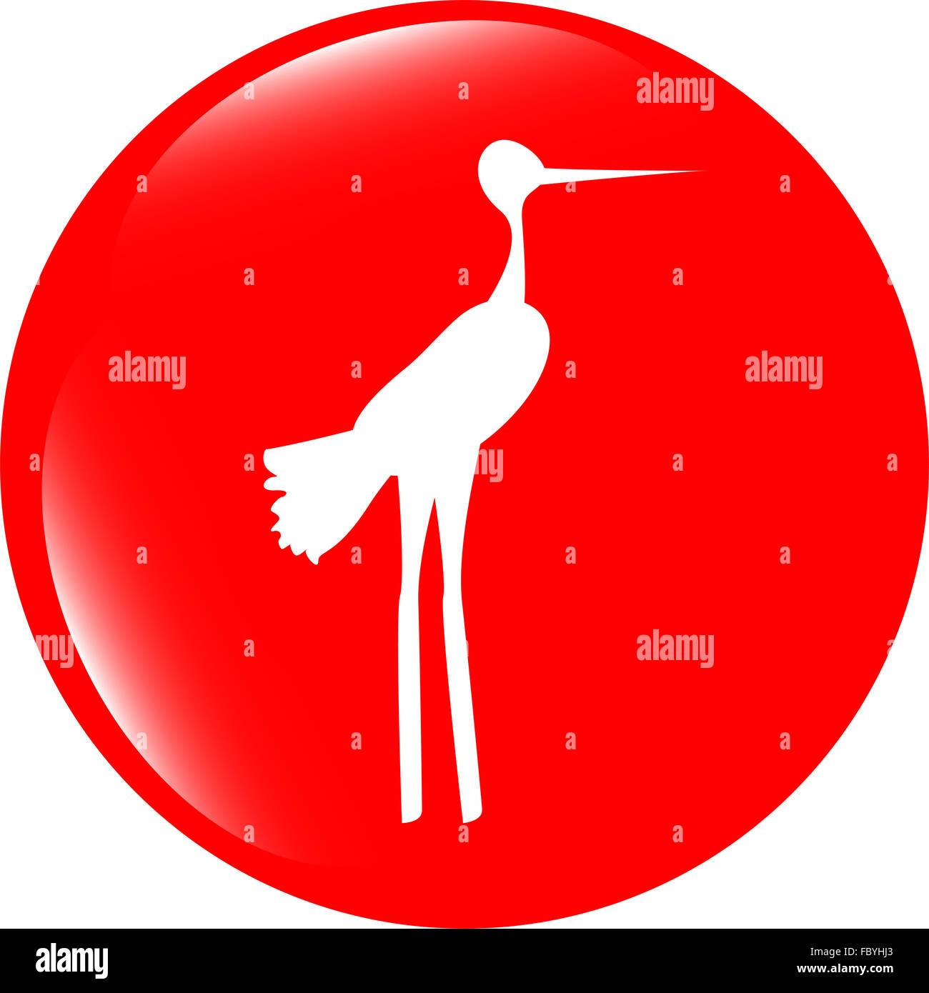 Stork artwork hi-res stock photography and images - Alamy