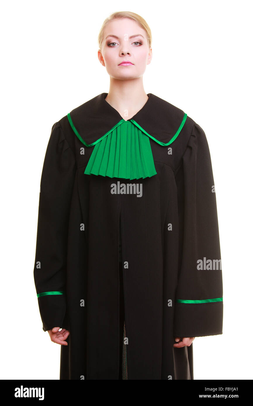 Lawyer In Gown High Resolution Stock Photography and Images - Alamy