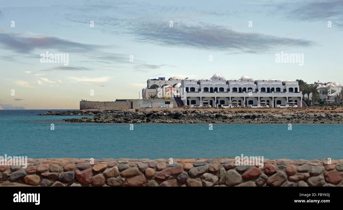house at the red sea Stock Photo - Alamy
