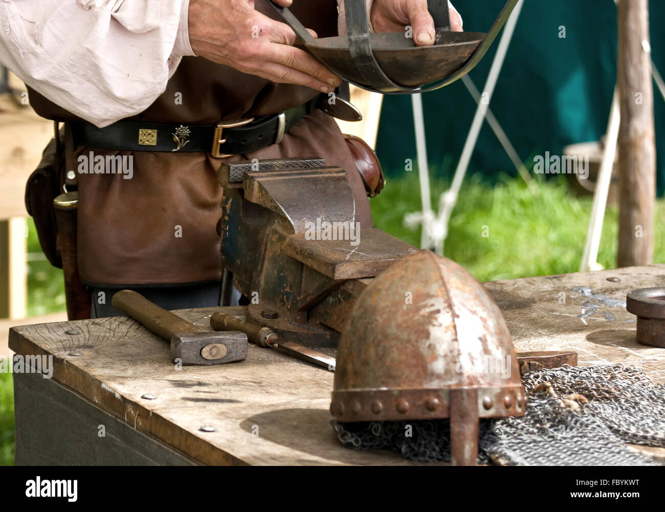 Kunstschmied werkzeug hi-res stock photography and images - Alamy