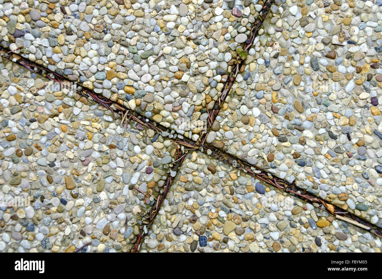 Exposed aggregate concrete hi-res stock photography and images - Alamy