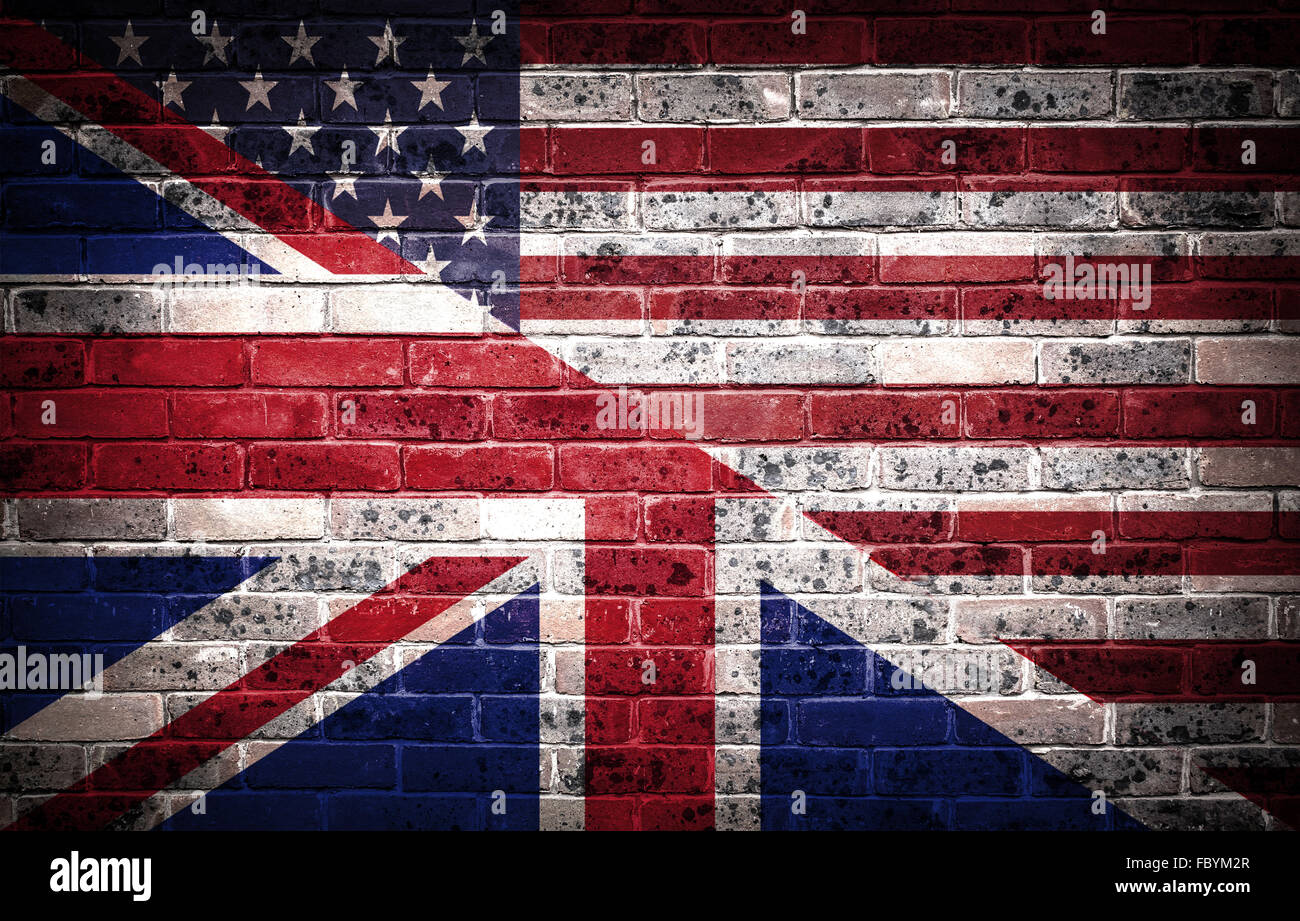 British american flag hi-res stock photography and images - Alamy