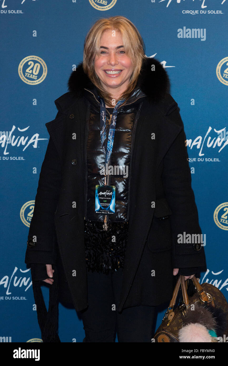 London, UK. 19 January 2016. Pictured: Brix Smith Start. Celebrities ...