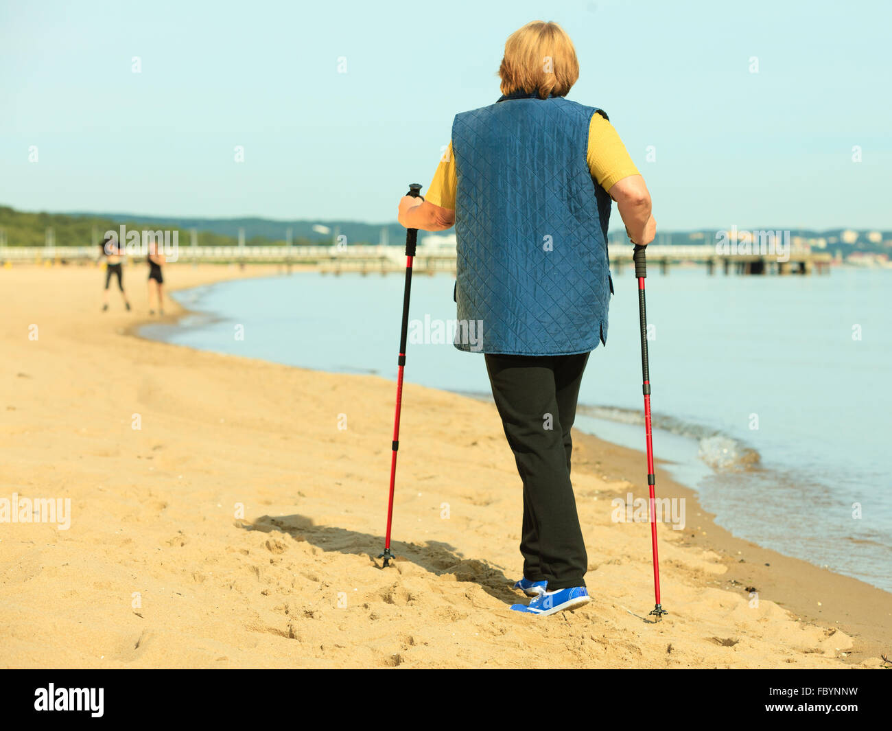 Woman run from behind hi-res stock photography and images - Alamy