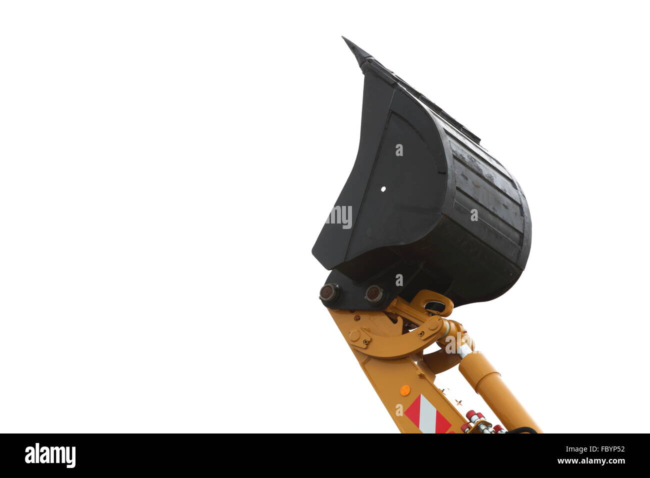 Digger on construction site Cut Out Stock Images & Pictures - Alamy