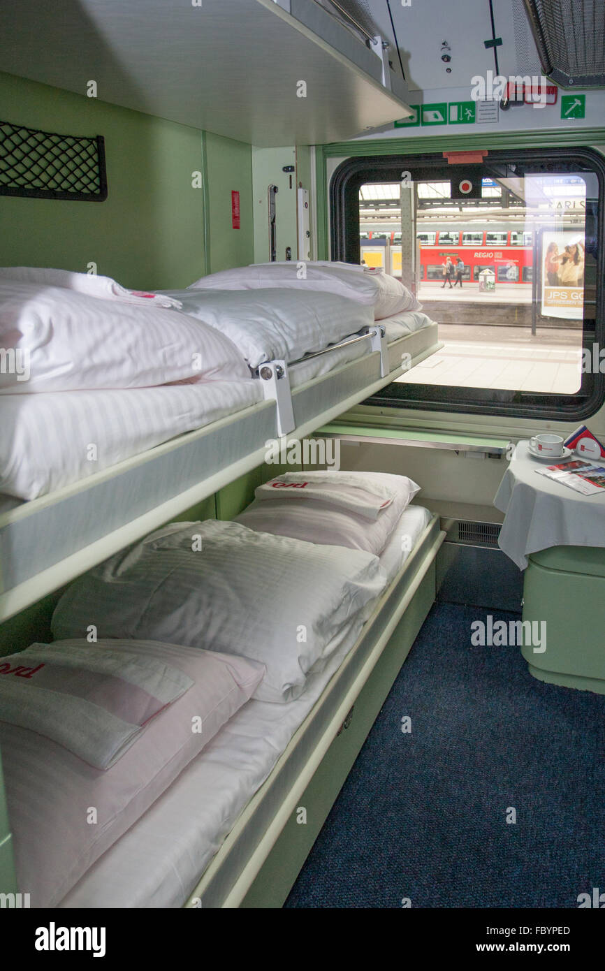 Travelling with the Moscow-Paris-Express Stock Photo - Alamy