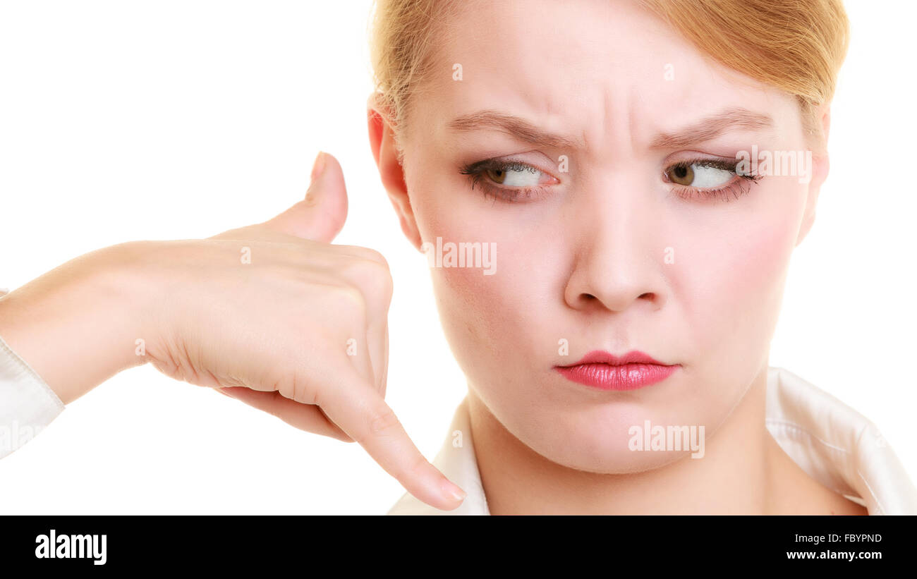 Woman list worried hi-res stock photography and images - Alamy