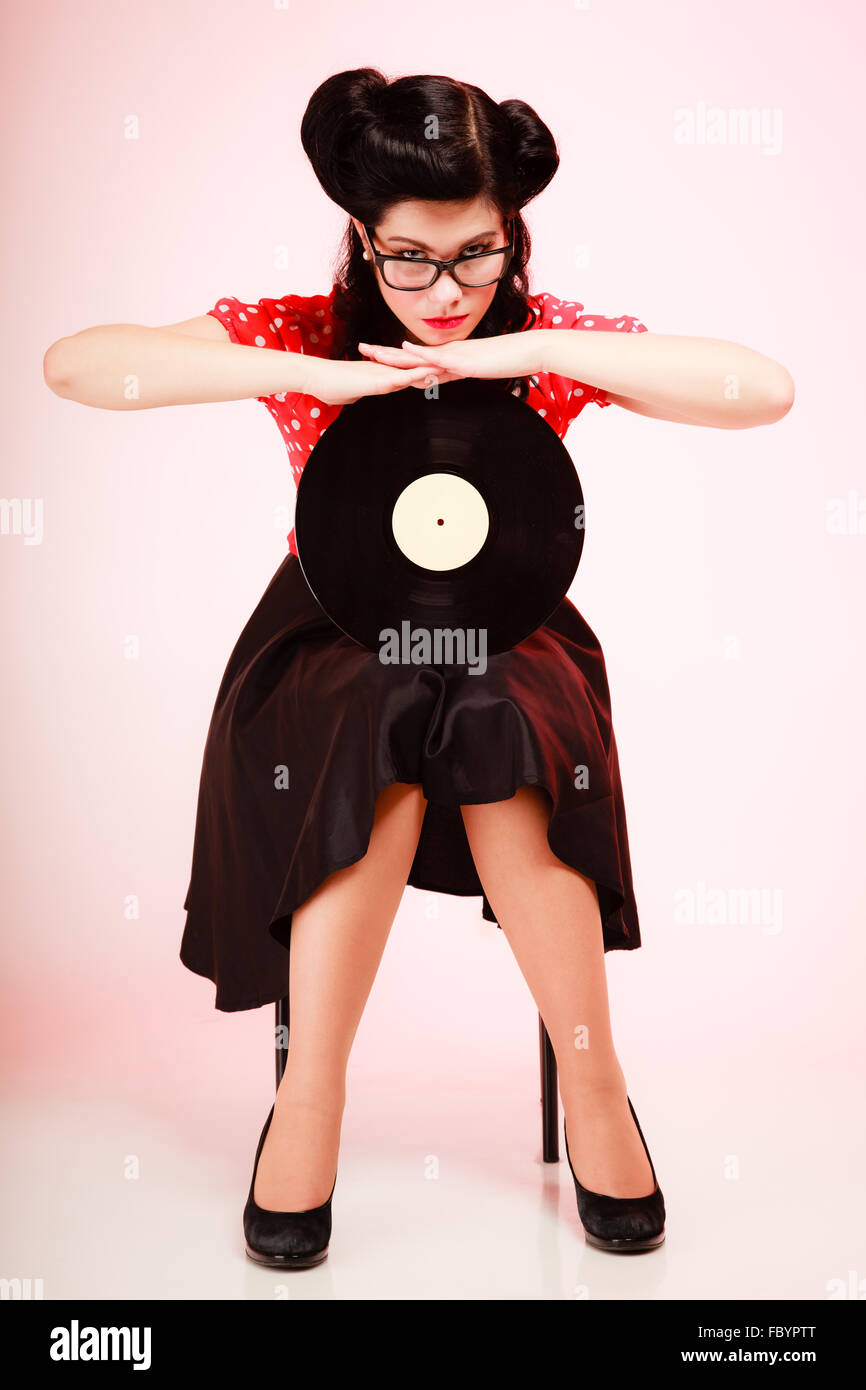 Pink vinyl hi-res stock photography and images - Alamy