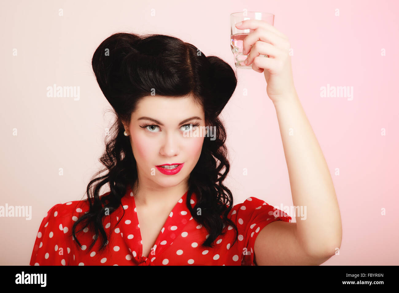 Drinking water girl thirst hi-res stock photography and images - Alamy