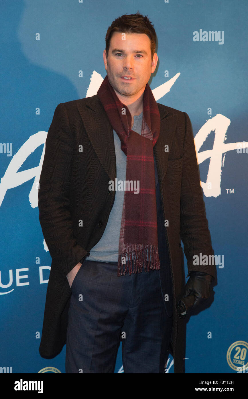 London, UK. 19 January 2016. Capital Radio presenter Dave Berry ...