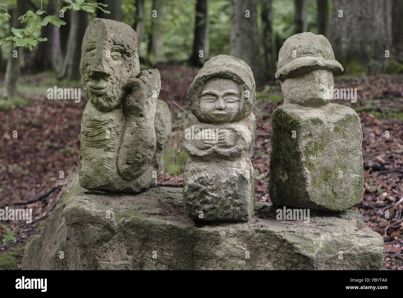 Stone and wood sculptures hi-res stock photography and images - Alamy