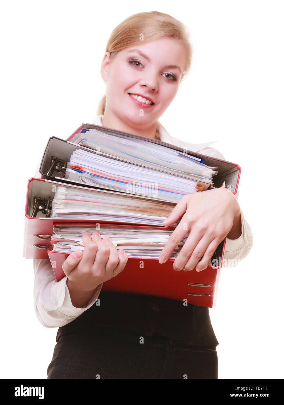 Businesswoman stack folders hi-res stock photography and images - Alamy Businesswoman stack folders hi-res stock photography and images - Alamy