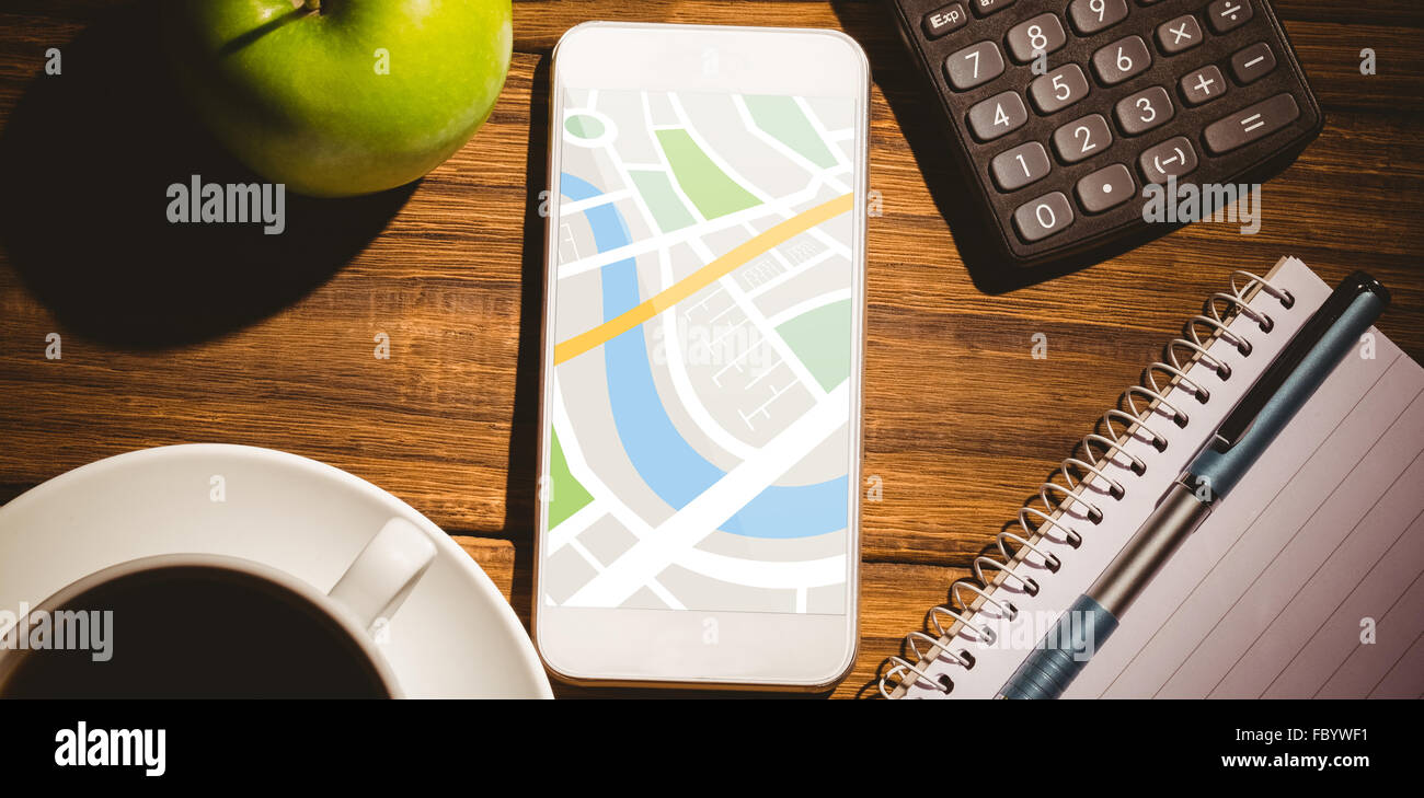 Digital image yellow map hi-res stock photography and images - Alamy
