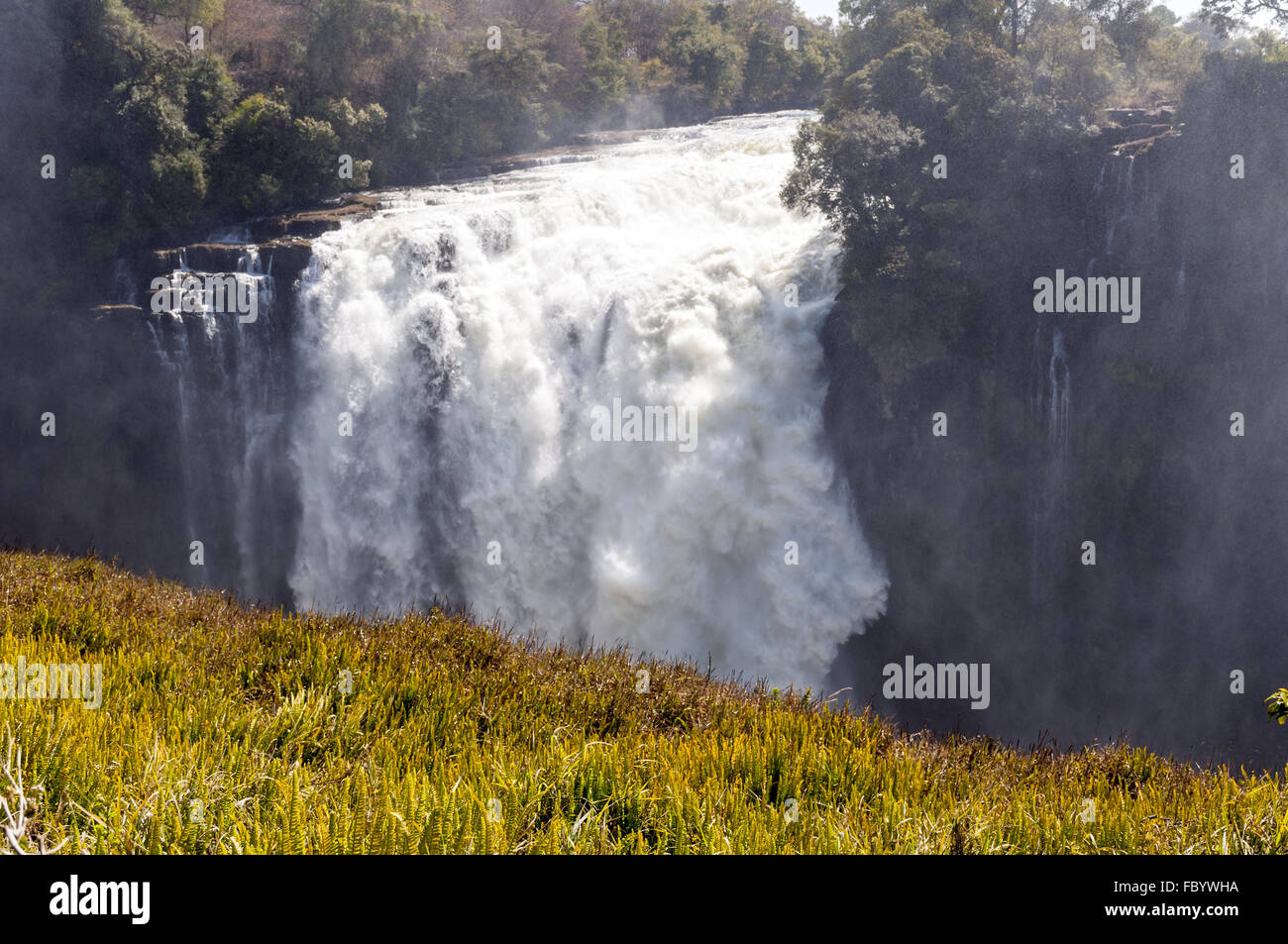 Devils cataract victoria falls zimbabwe hi-res stock photography and ...