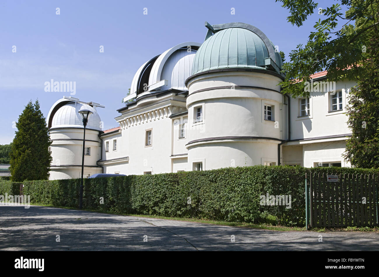 Small observatory in Prague on a sunny day Stock Photo - Alamy