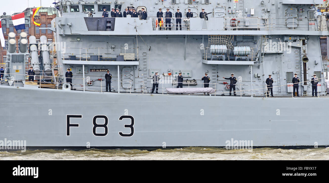 british frigate HMS St Albans Stock Photo - Alamy