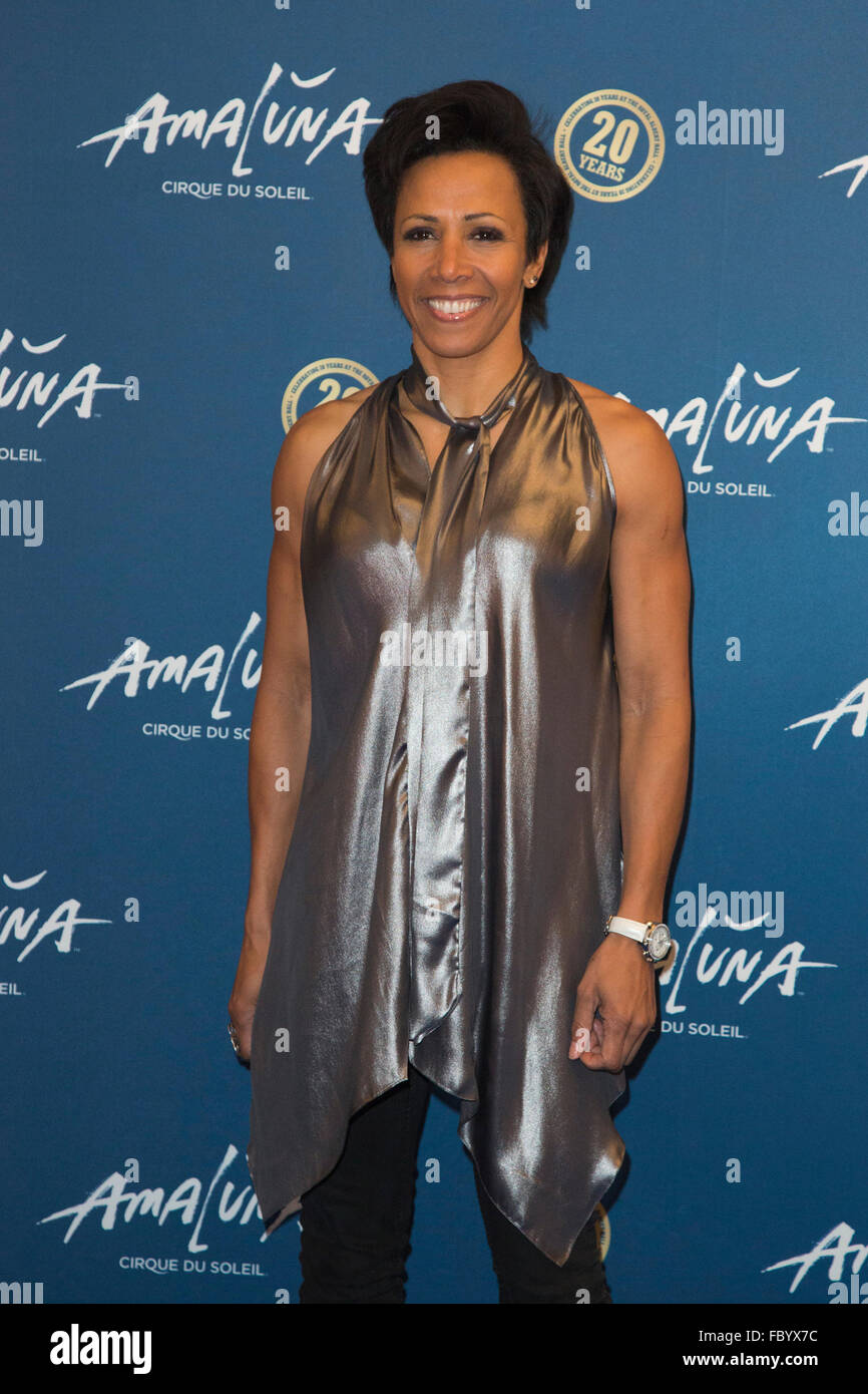 London, UK. 19 January 2016. Dame Kelly Holmes. Celebrities arrive on ...