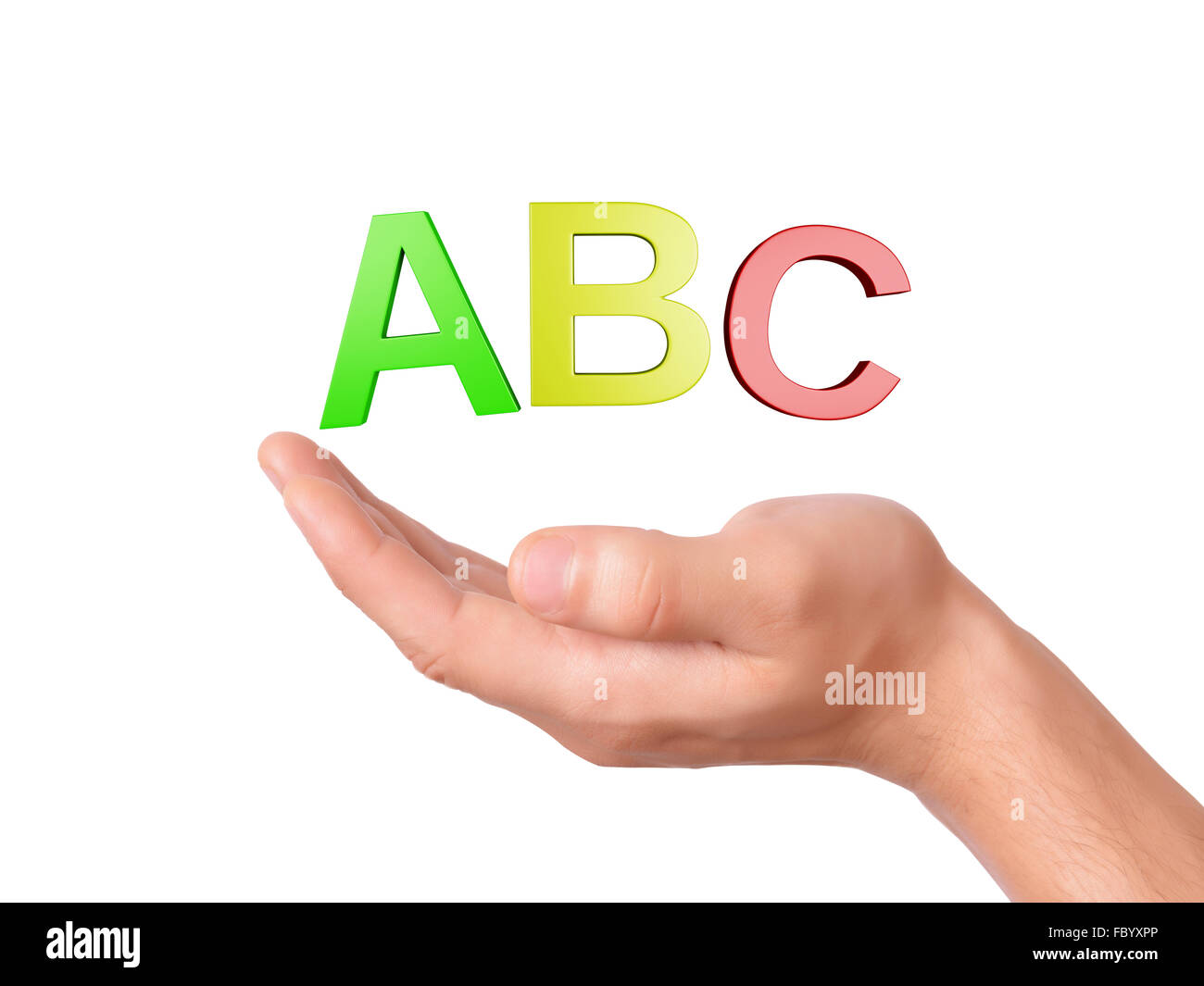 Abc symbol hi-res stock photography and images - Alamy
