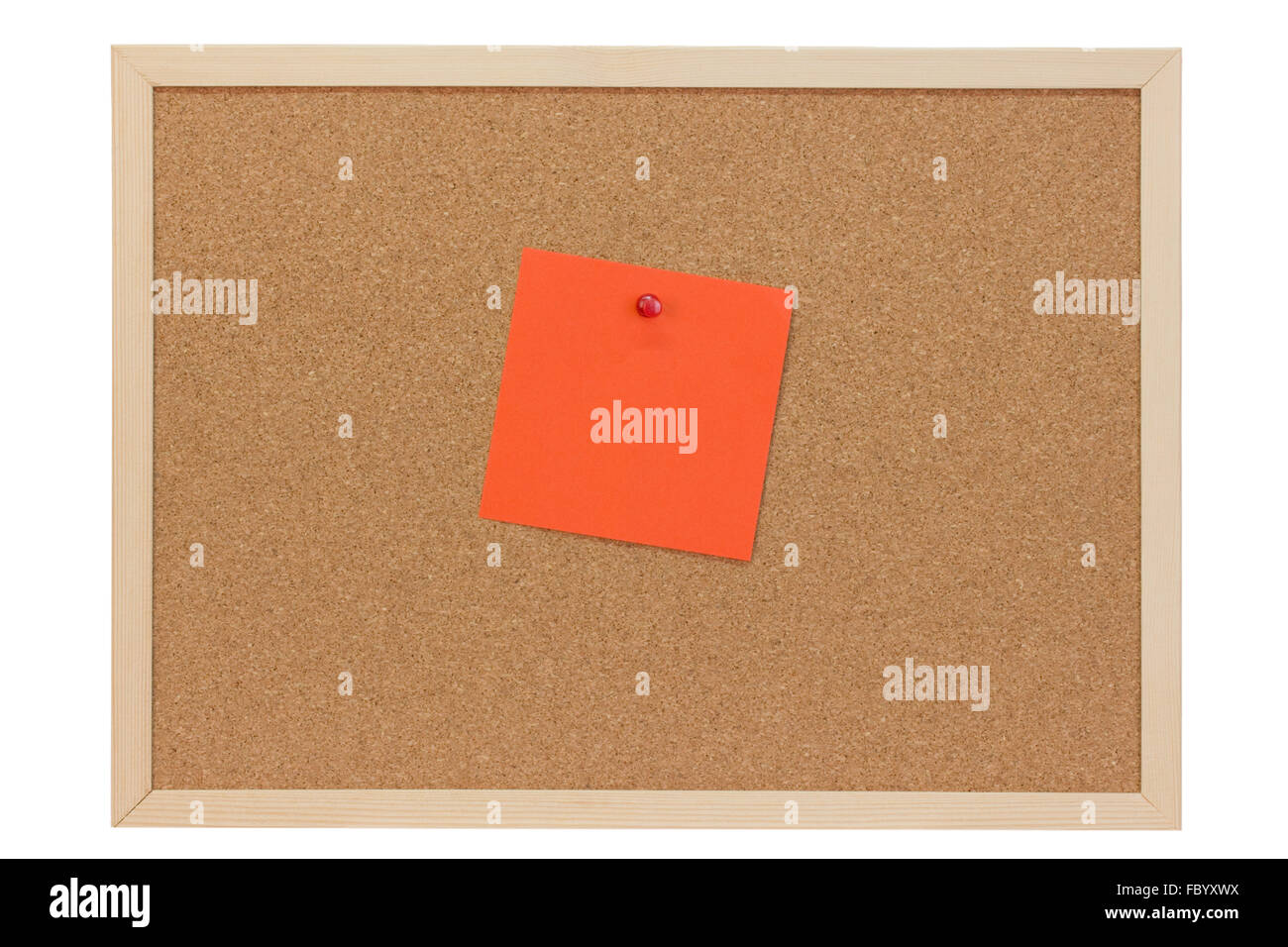 Note slip of paper with pin hi-res stock photography and images - Alamy