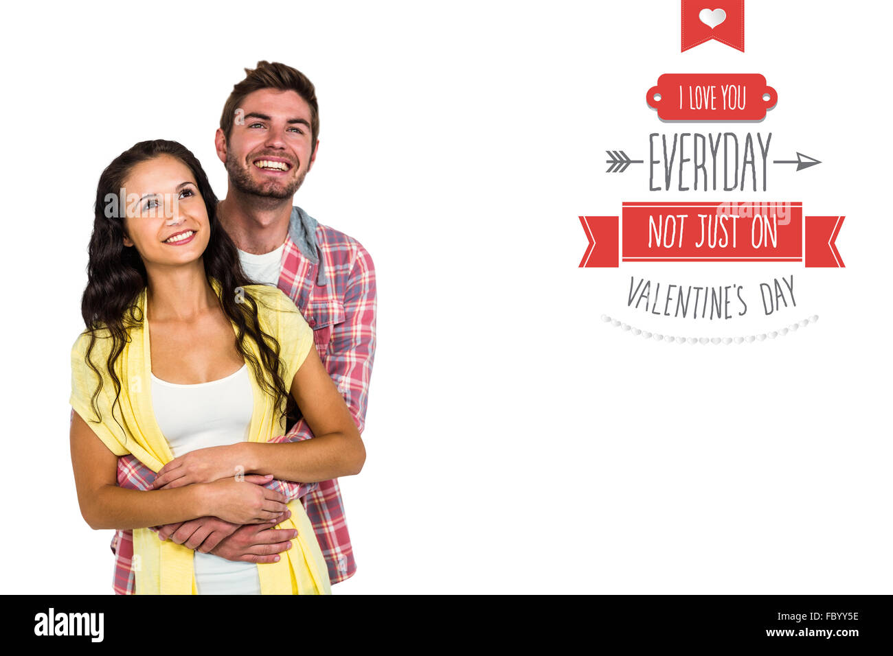 Female looking away standing Cut Out Stock Images & Pictures - Alamy