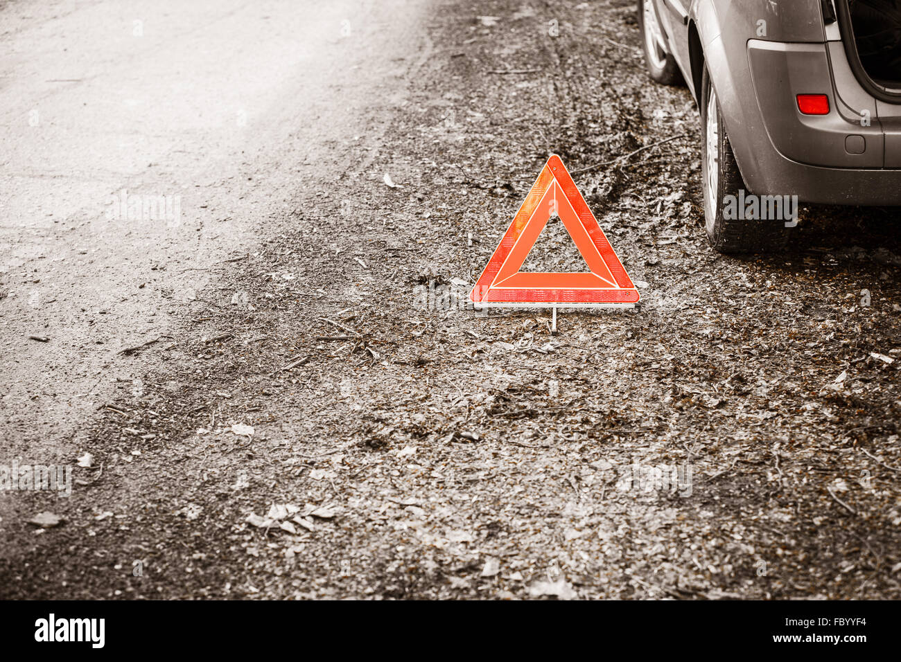 Car crash black and white hi-res stock photography and images - Alamy
