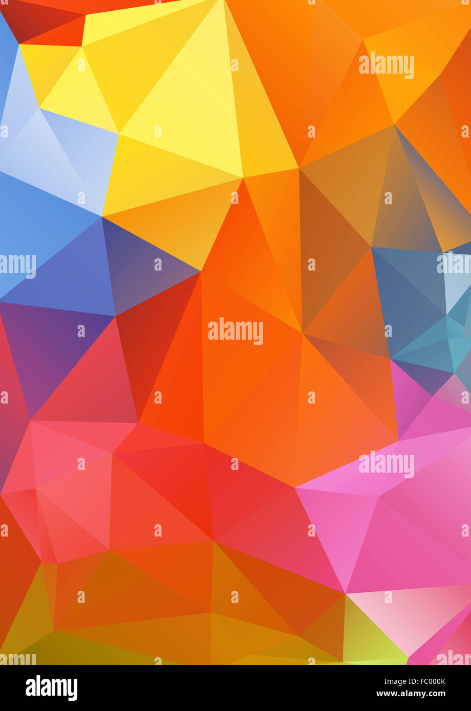 Abstract poligonal background Stock Photo - Alamy