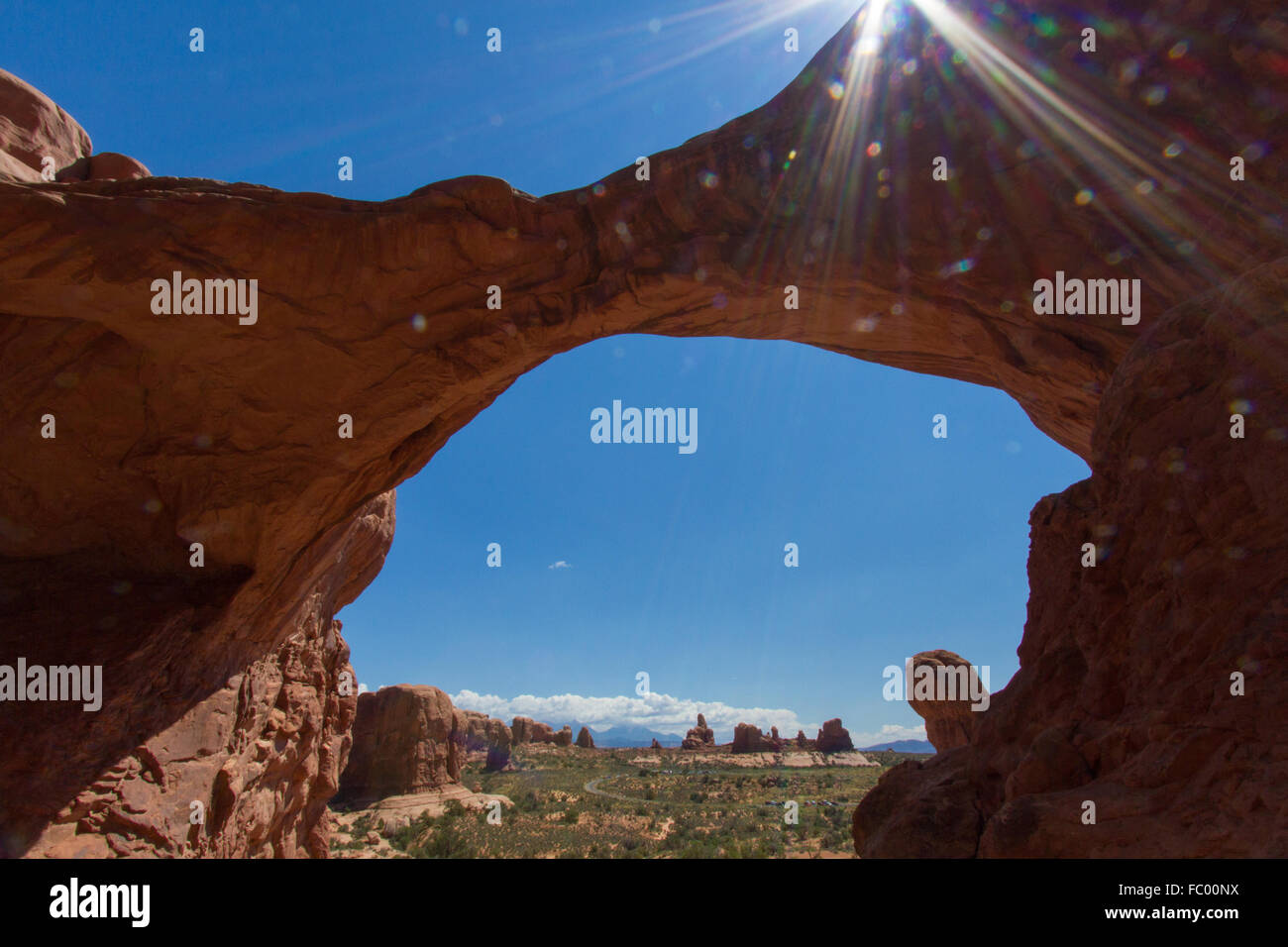 Double Arch 2 Stock Photo - Alamy