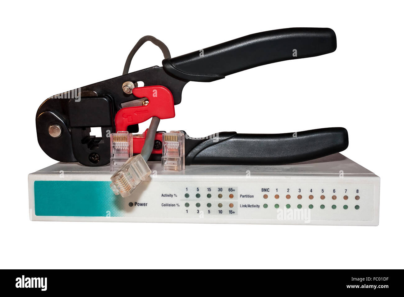 Cable clamp hi-res stock photography and images - Alamy