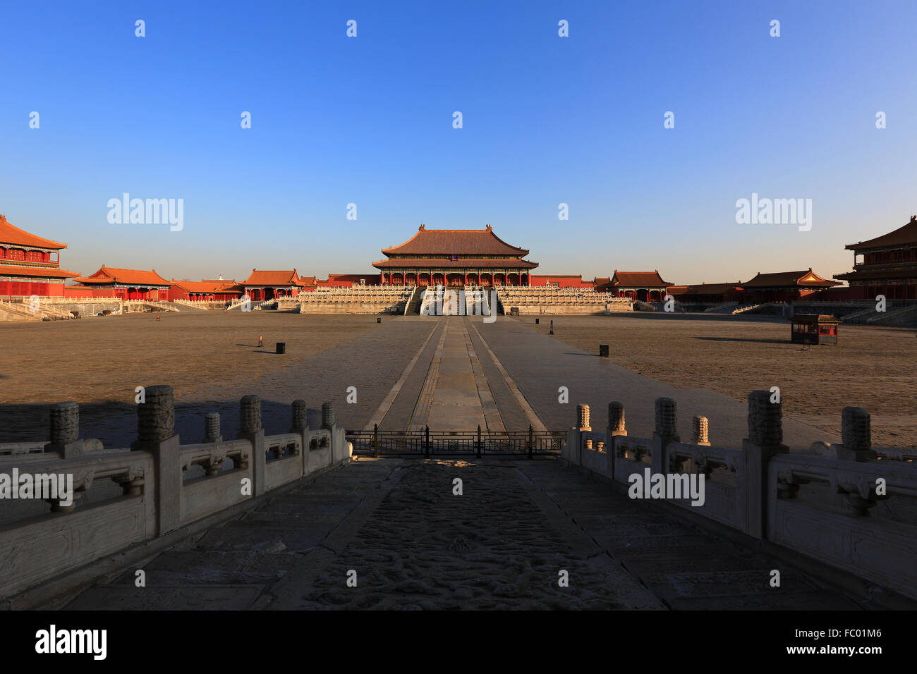 Beijing Imperial Palace Taihe temple Stock Photo - Alamy