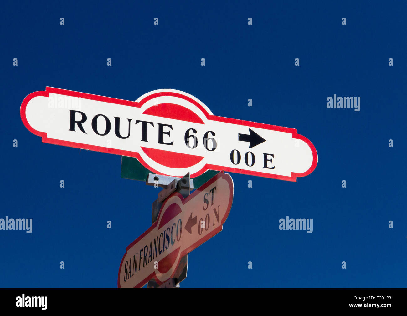 Historische autobahn route 66 hi-res stock photography and images - Alamy