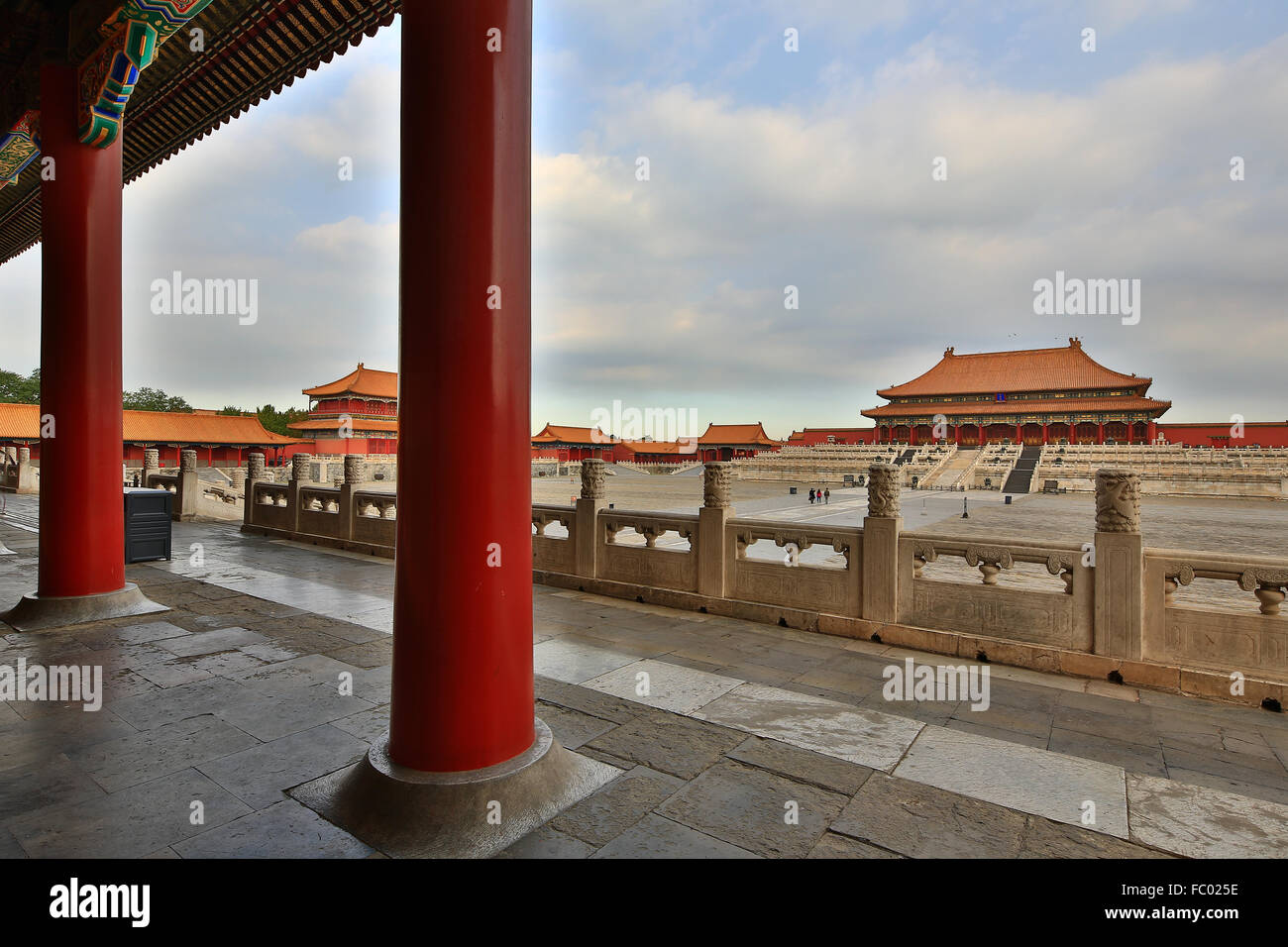 Beijing Imperial Palace Taihe temple Stock Photo - Alamy