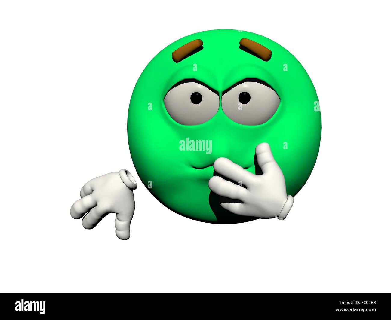 Animated Smiley Sick