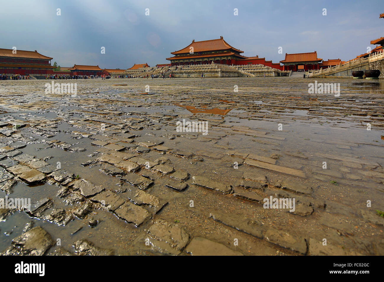 Beijing Imperial Palace Taihe temple Stock Photo - Alamy