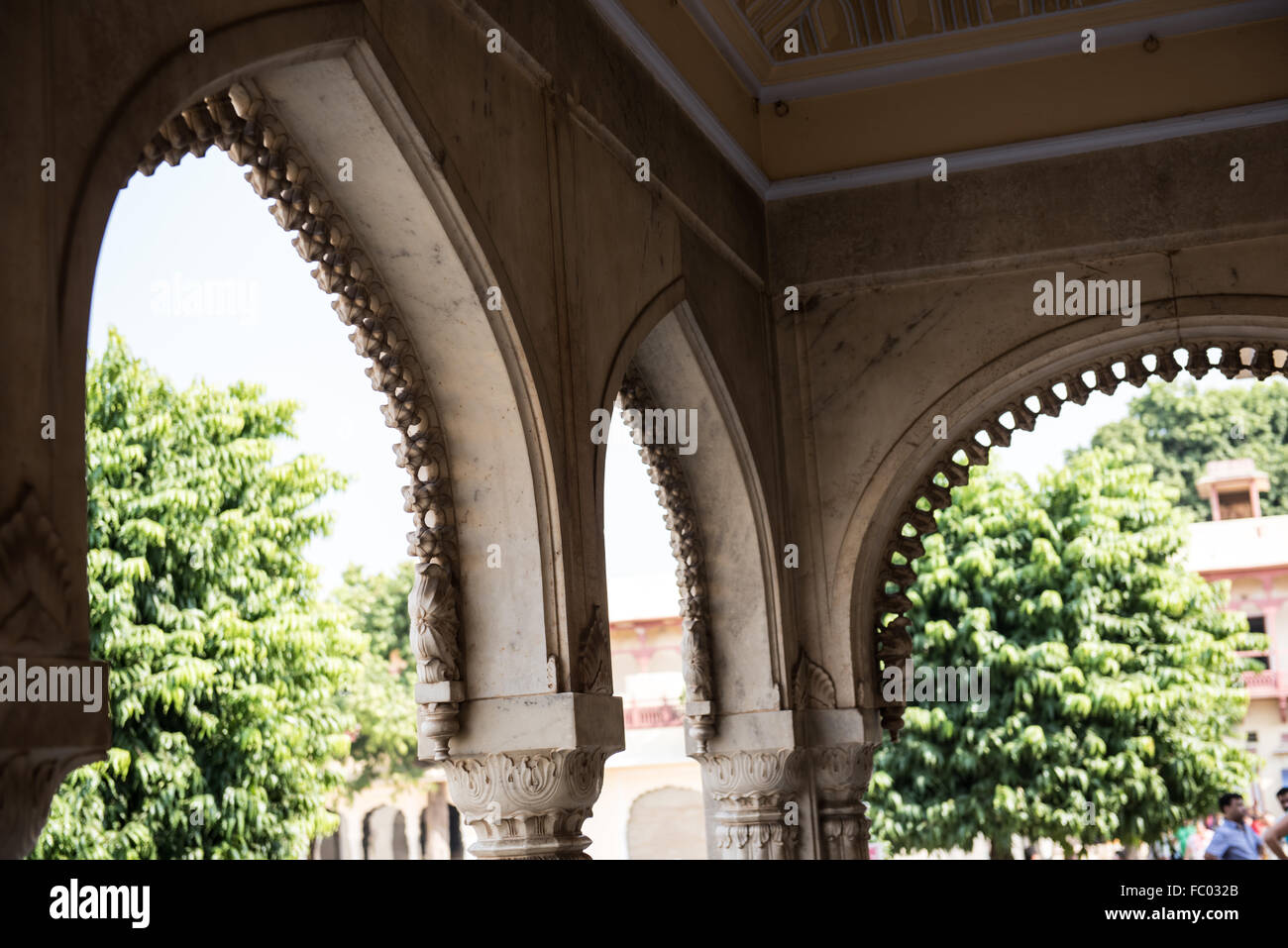Inside Famous City Palace Stock Photo - Alamy