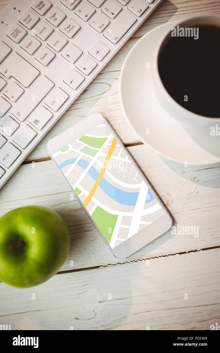 Digital travel map hi-res stock photography and images - Alamy