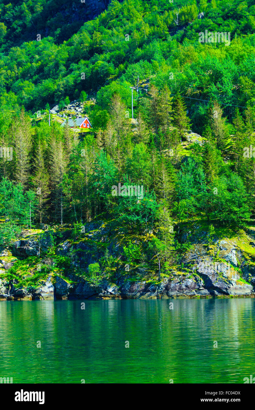 Nordic hytte house hi-res stock photography and images - Alamy