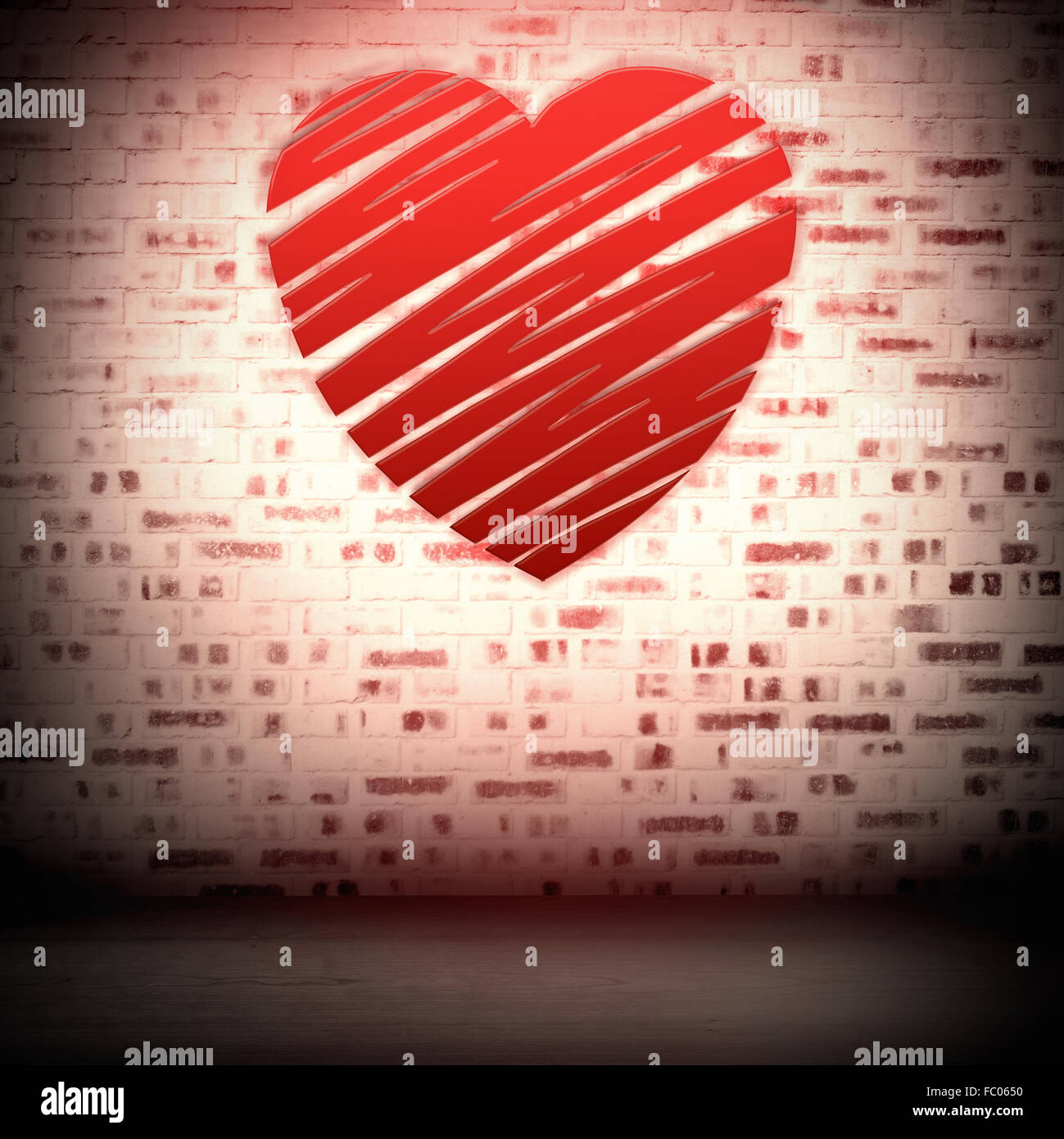 Composite image of heart Stock Photo - Alamy