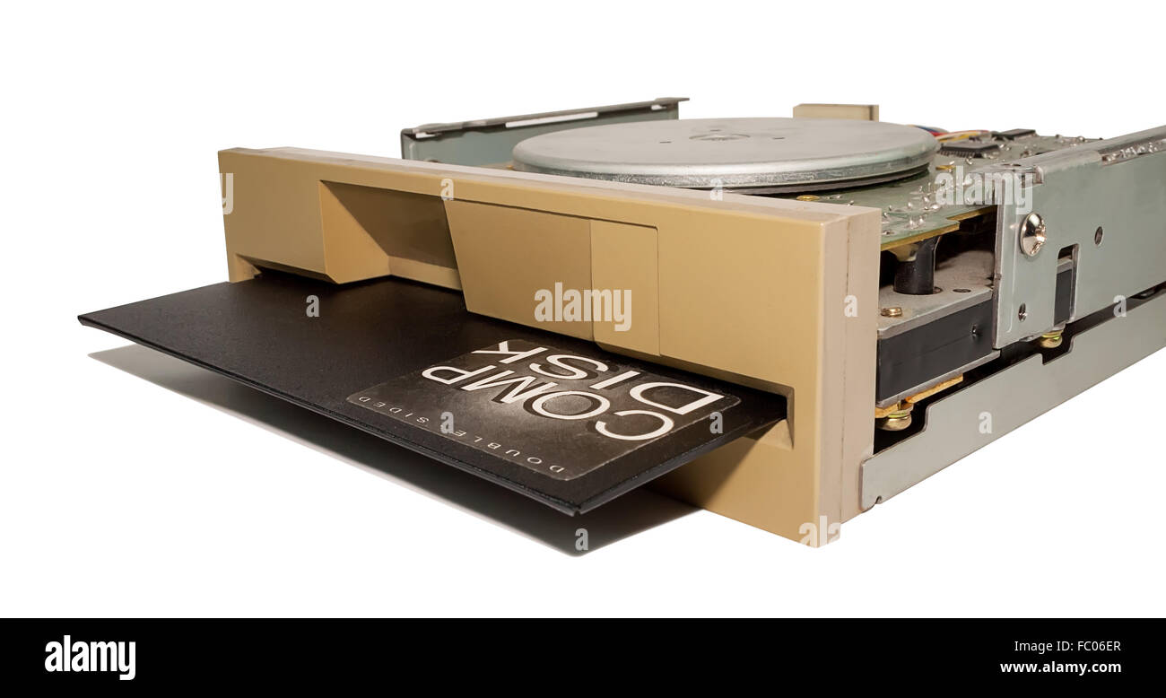 Old floppy disk drive Stock Photo - Alamy