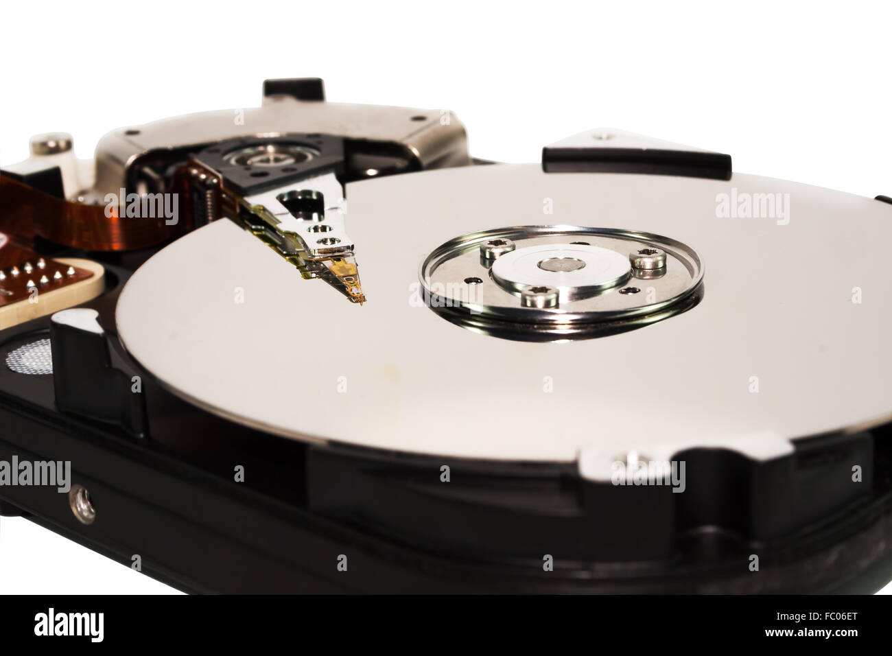 Open hard drive Stock Photo - Alamy