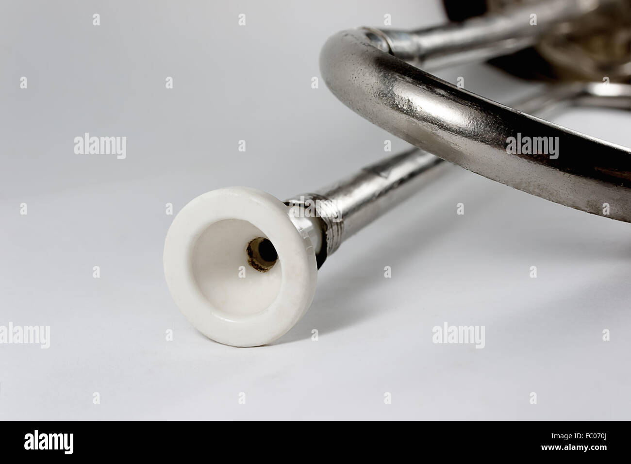 Brass musical instrument Stock Photo - Alamy