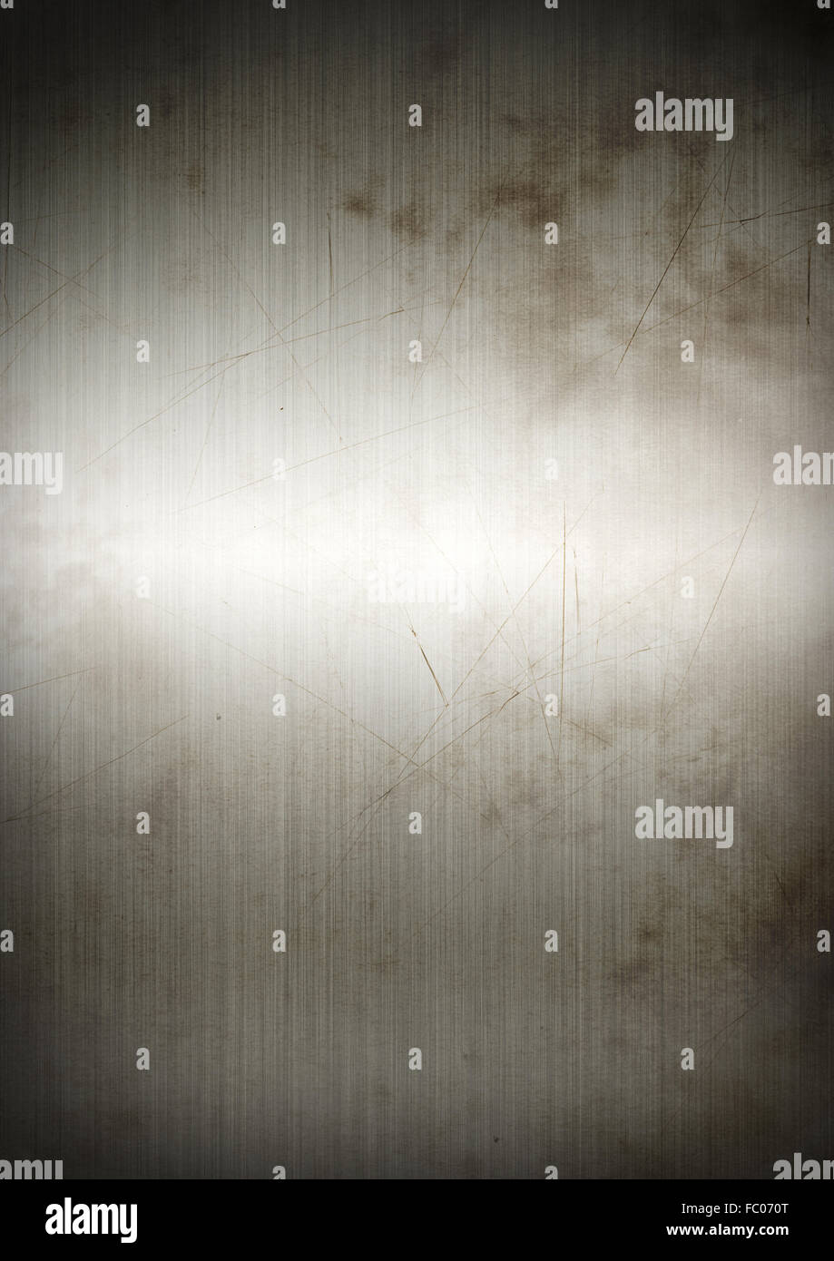 Silver rusty brushed metal background texture Stock Photo - Alamy