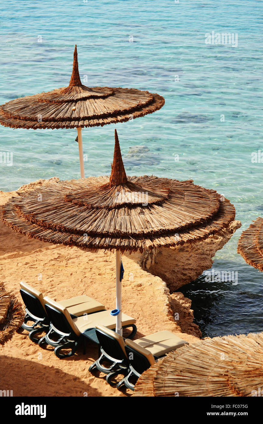 Sea beach during hot summer day Stock Photo - Alamy