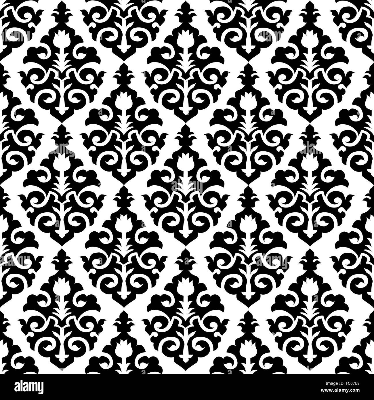 Free seamless pattern Black and White Stock Photos & Images - Alamy