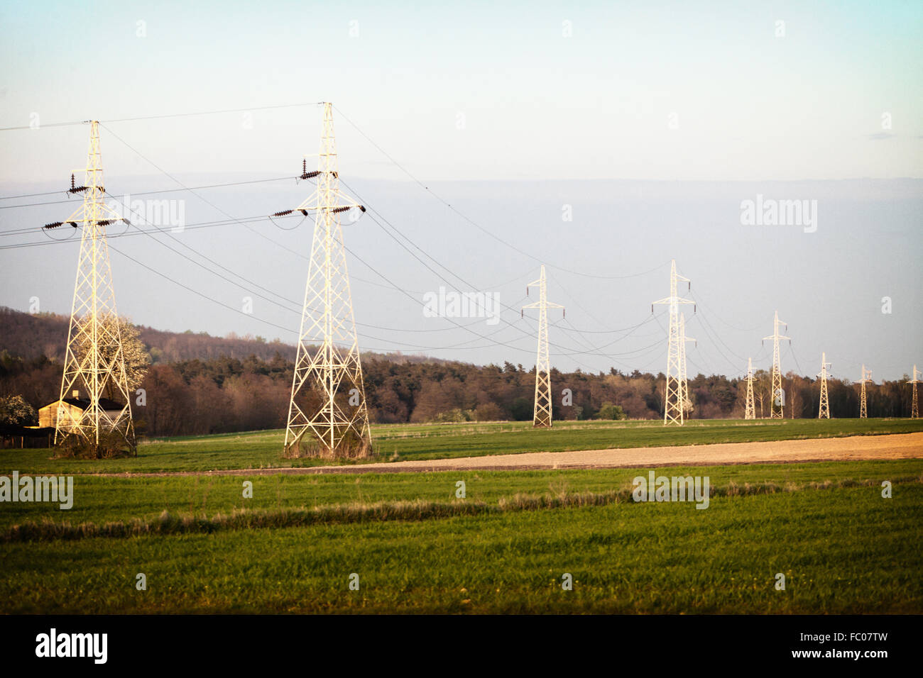 High wiring hi-res stock photography and images - Alamy
