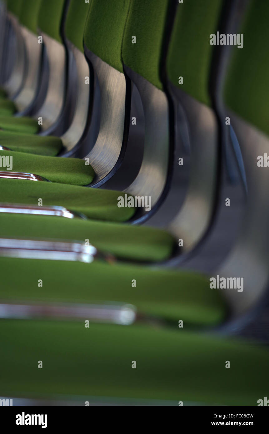row of chairs Stock Photo - Alamy